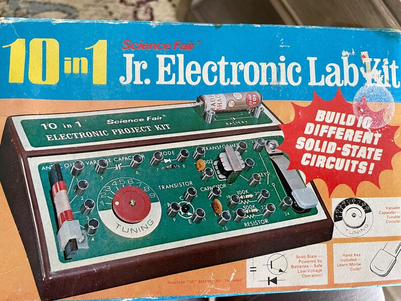 10 in 1 Jr. Electric Lab Kit. - Etsy