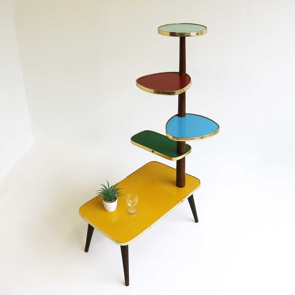 Retro Side Table - Etsy