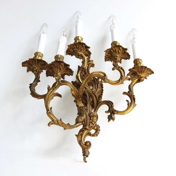 Rococo Style Sconces - Etsy