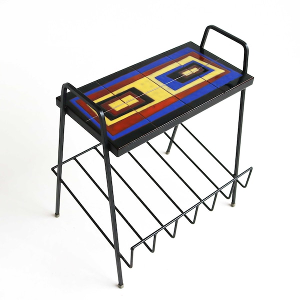 Magazine Rack Table - Etsy
