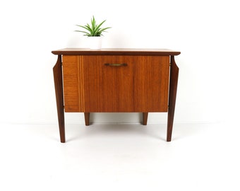 Teak bedside table | Etsy