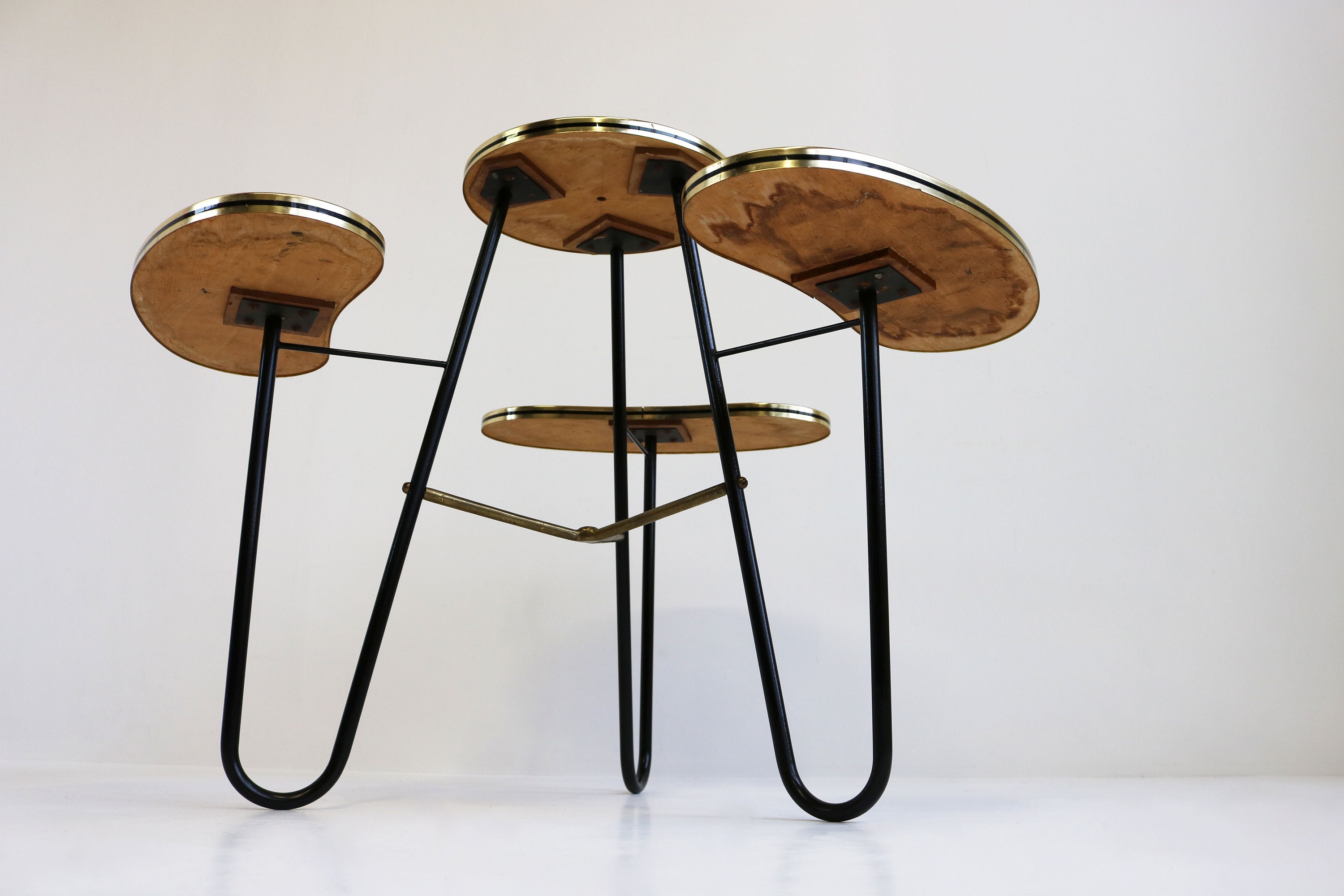 Beautiful Rare Minimalist Vintage Plant Stand 60s Design - Etsy