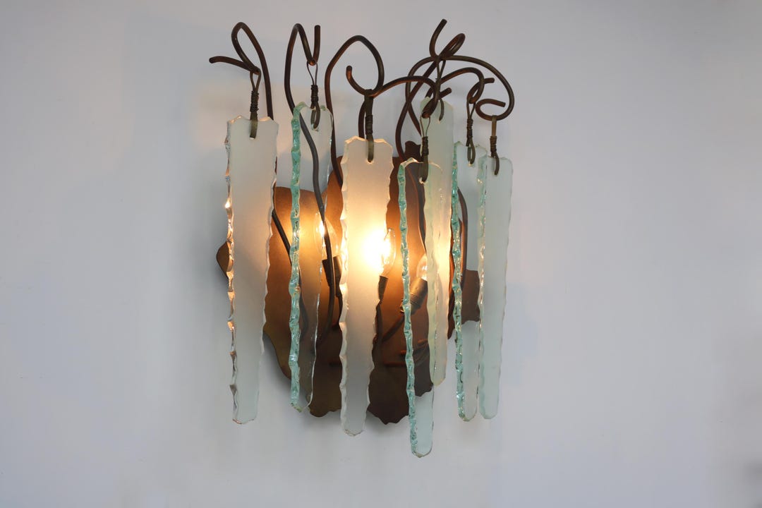 Brand Van Egmond Frosted Glass Wall Sconces - Dutch Design Set of 6 - Etsy
