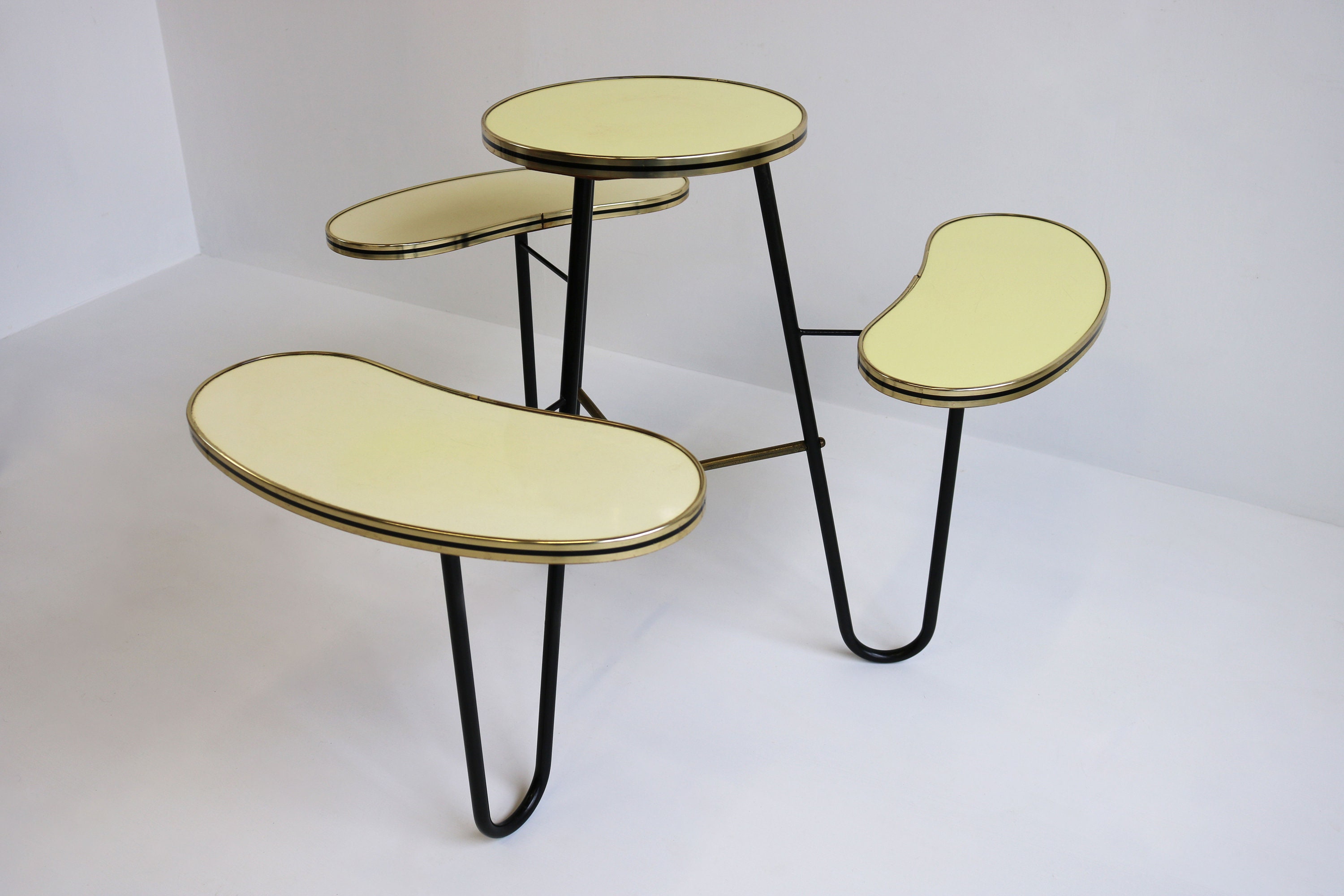 Beautiful Rare Minimalist Vintage Plant Stand 60s Design - Etsy