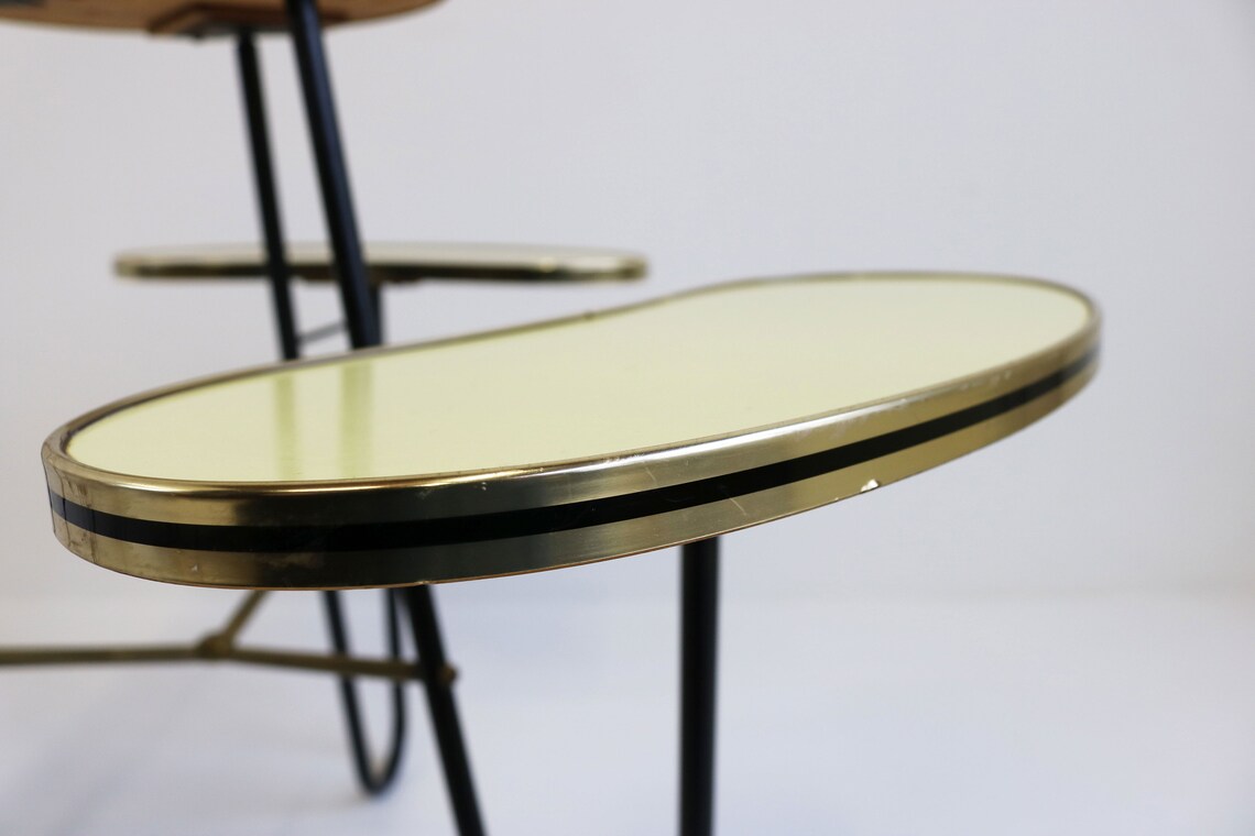 Beautiful Rare Minimalist Vintage Plant Stand 60s Design - Etsy