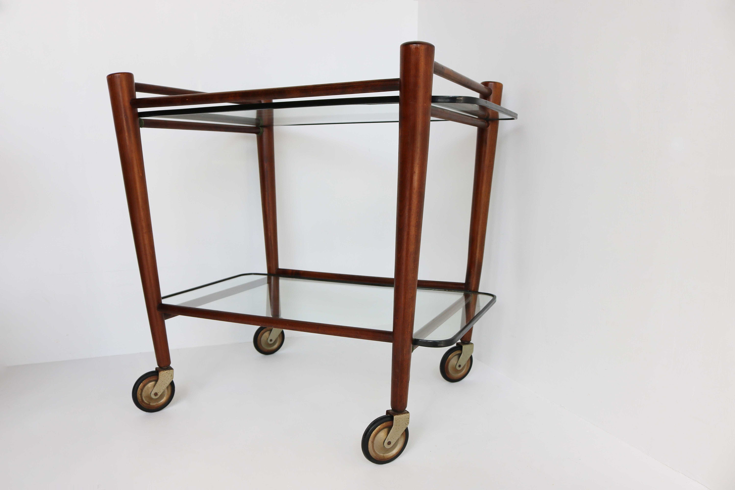 Teak Dutch Design Serving Trolley Ontworpen door Cees Braakman | Etsy ...