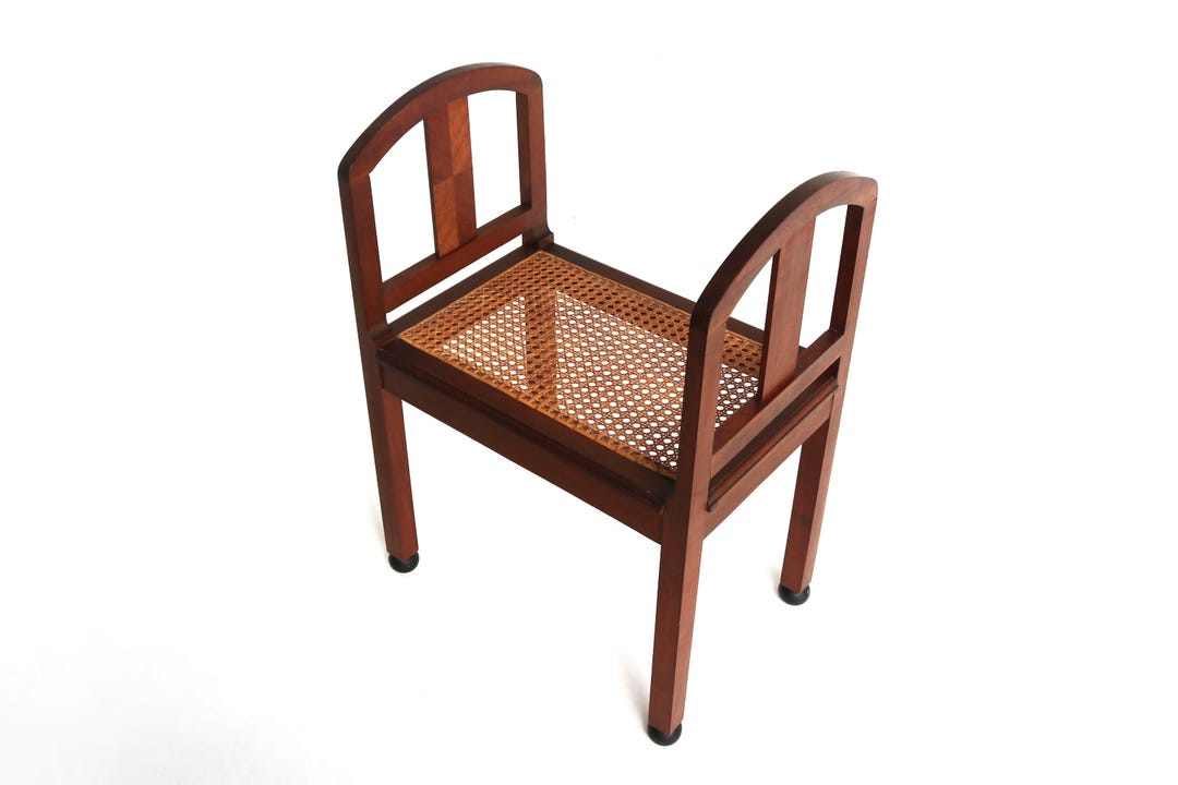 Antique Art Deco Hallway Stool in Amsterdamse School Style Dutch Design ...