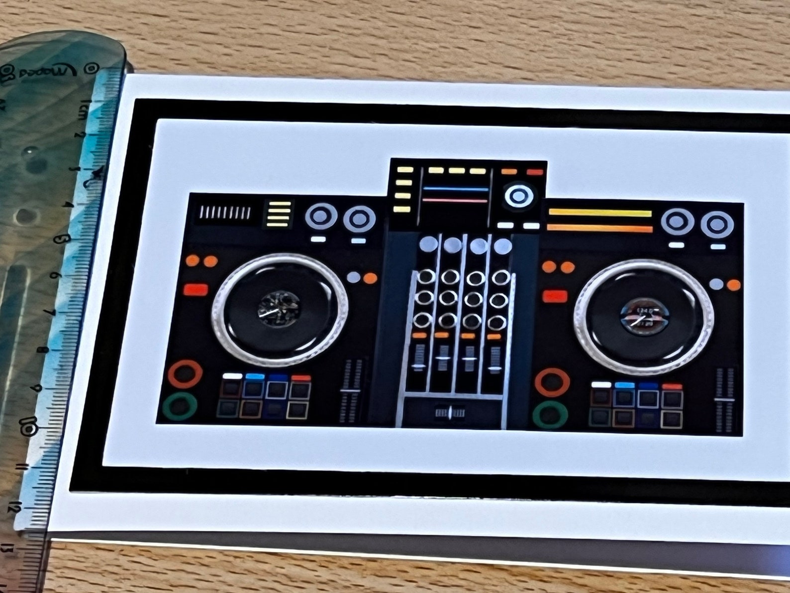Dj Card , Dj Console Card, Dj Birthday Card, Music Lover Card, Dj ...