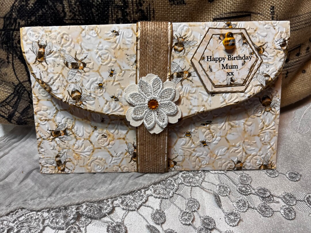 Bee Money Envelope,personalised Gift Wallet,bee Money Gift Wallet ...