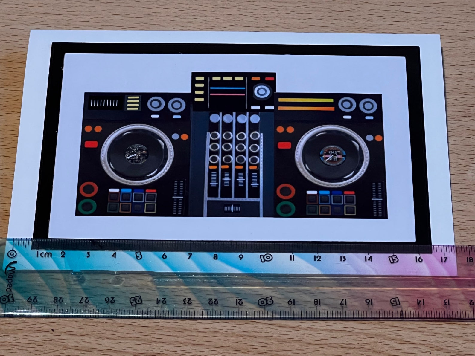 Dj Card , Dj Console Card, Dj Birthday Card, Music Lover Card, Dj ...