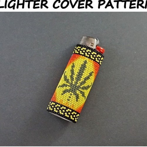 Cat Lighter Peyote Pattern Animal Bead Lighter Cover Pattern - Etsy Israel