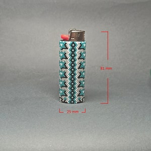 Lighter Cover Pattern Ethnic Lighter Beading Pattern Seed Bead - Etsy ...