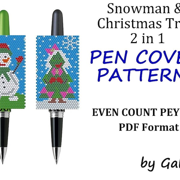 Beaded Pen Covers Patterns - Etsy