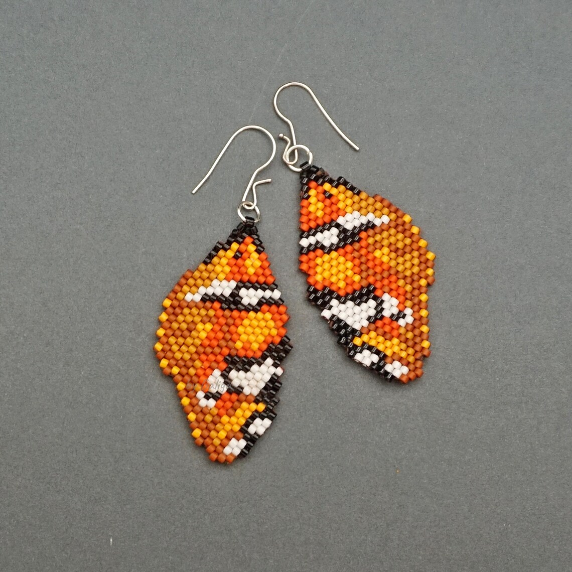 Beaded Patterns Butterfly Wings SET of 6 Seed Bead DIY Jewelry Delica ...