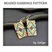 Beaded Earrings Patterns Beading Pattern Geometric Seed Bead - Etsy