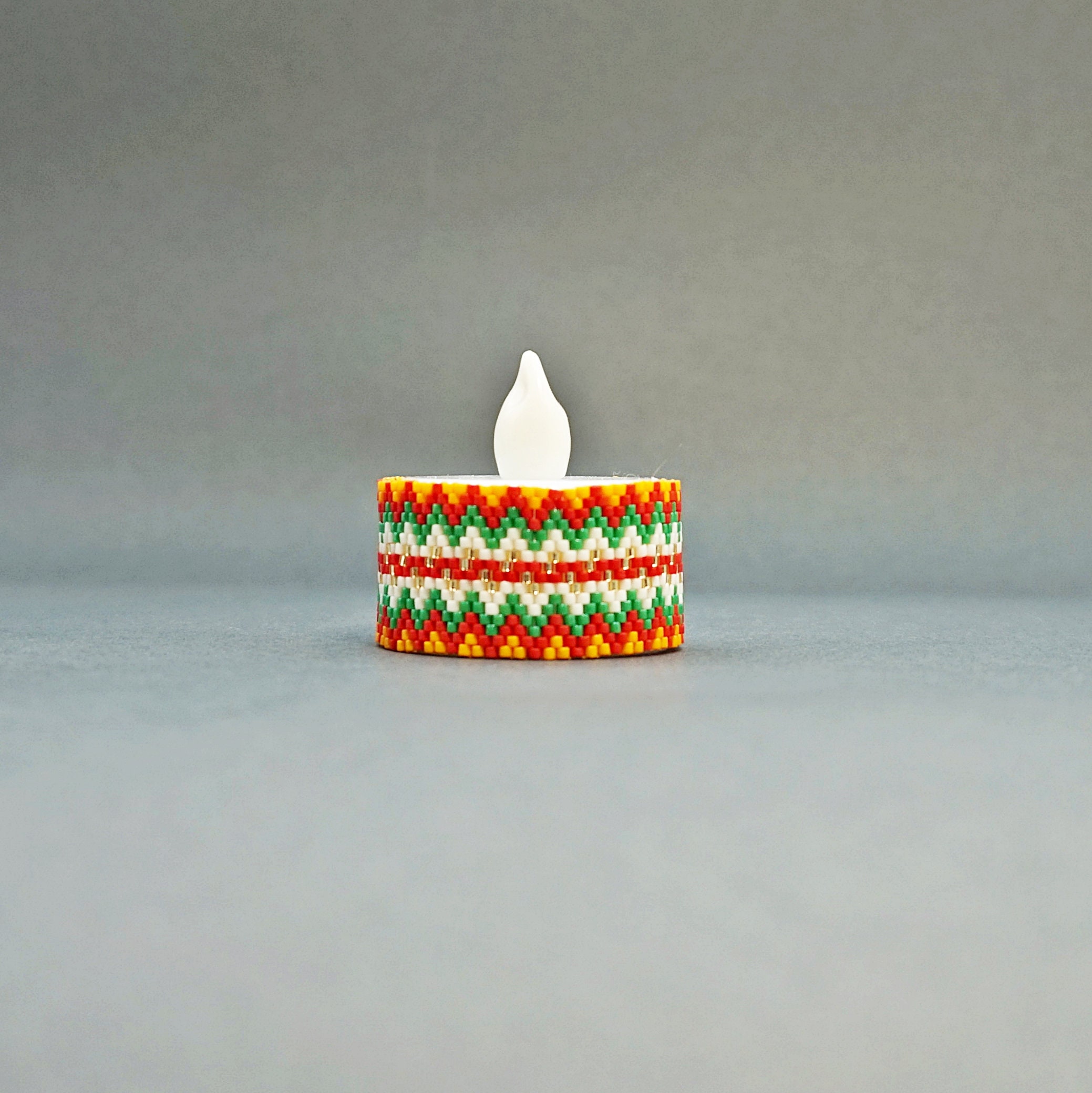 Christmas Tea Light Candle Holder Patterns Set of 6 Tealight Cover ...