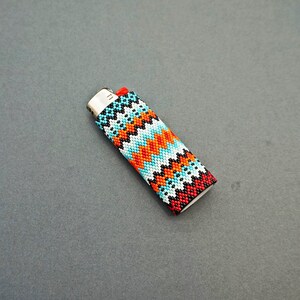 Lighter Case Pattern Ethnic Lighter Cover Beading Pattern - Etsy