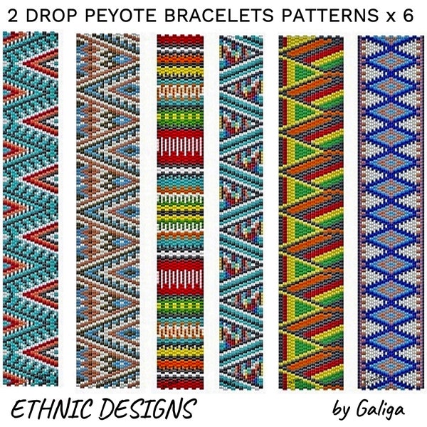 2 Drop Peyote Stitch - Etsy