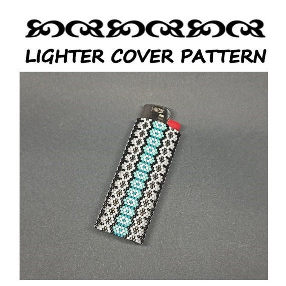 Lighter Cover Pattern Ethnic Lighter Beading Pattern Seed Bead - Etsy