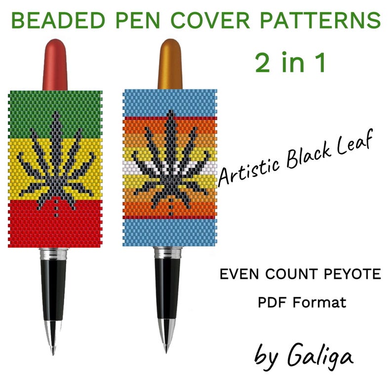 Pen Cover Patterns for Beading Patterns for Pen Wrap African Bead Pen ...