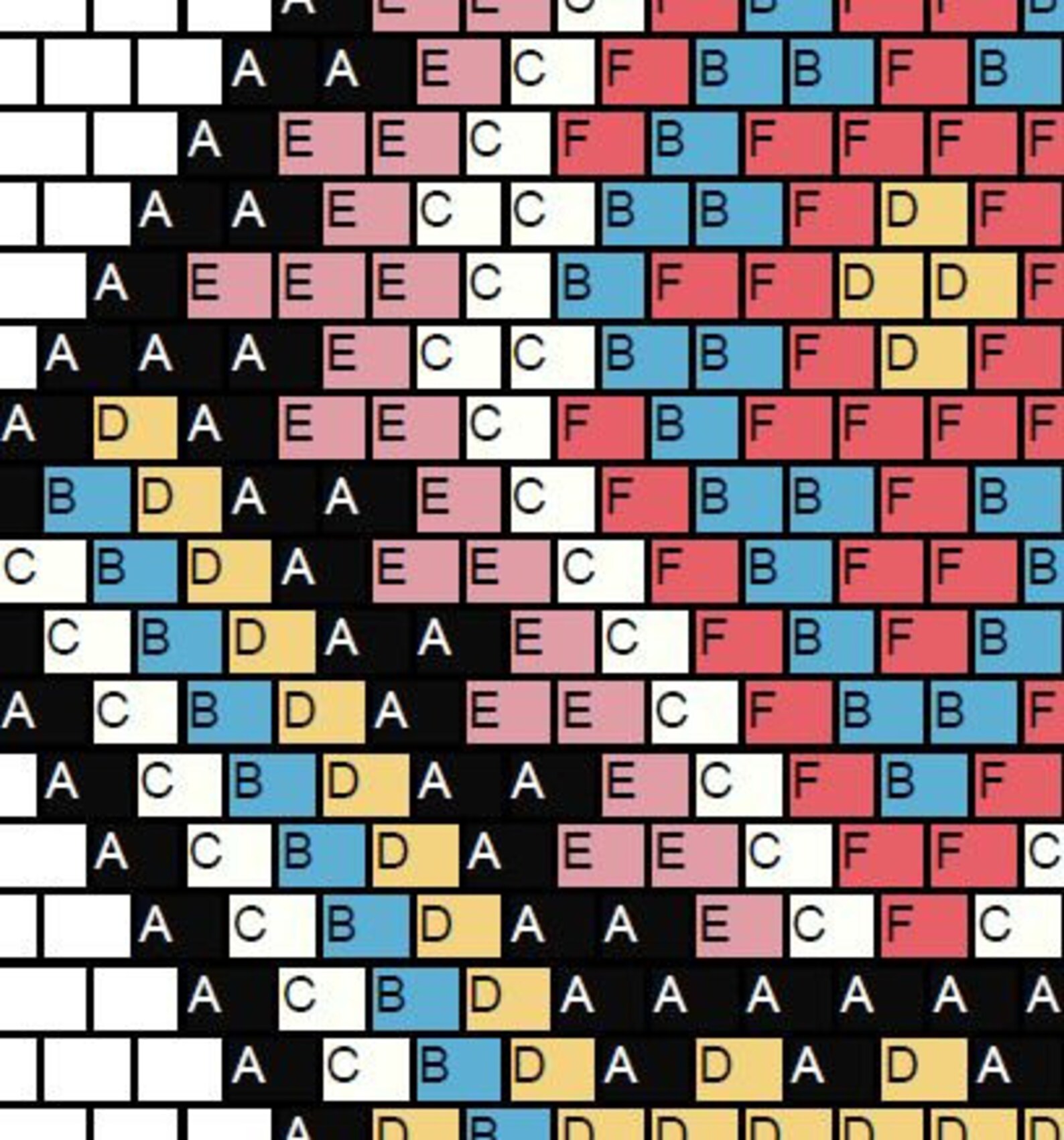 Diamond Beaded Earrings Pattern Geometric Pattern for Beading, Seed ...