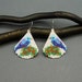 Blue Bird Pattern Bead Earrings DIY Beaded Jewelry Patterns Birds ...