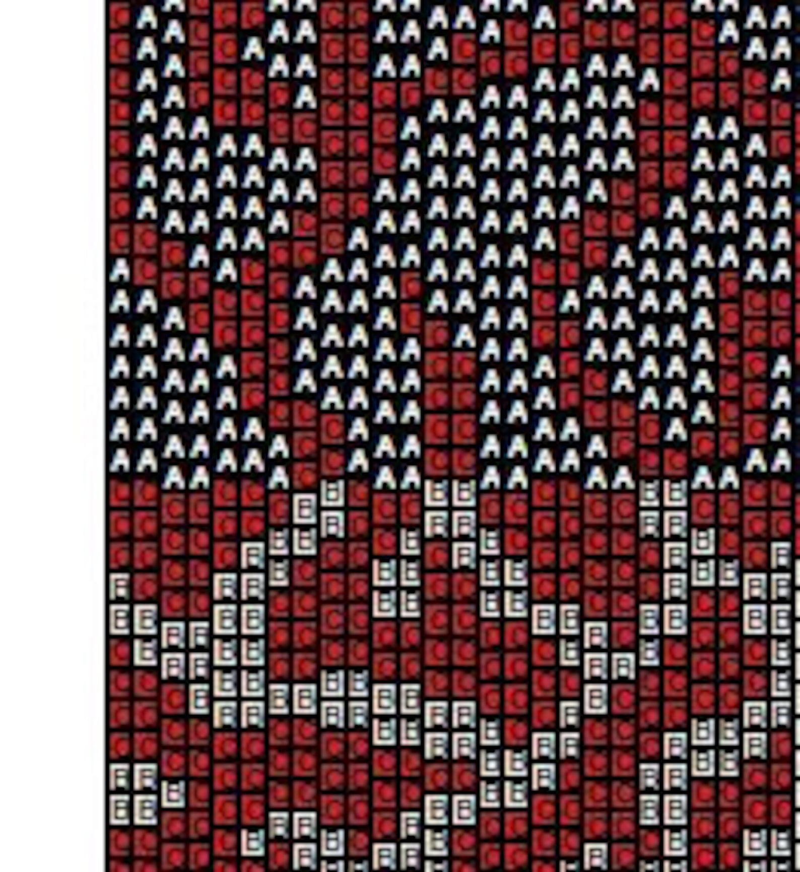 2 Drop Peyote Pattern Peyote Stitch Loom Bracelet Pattern Black and Red ...