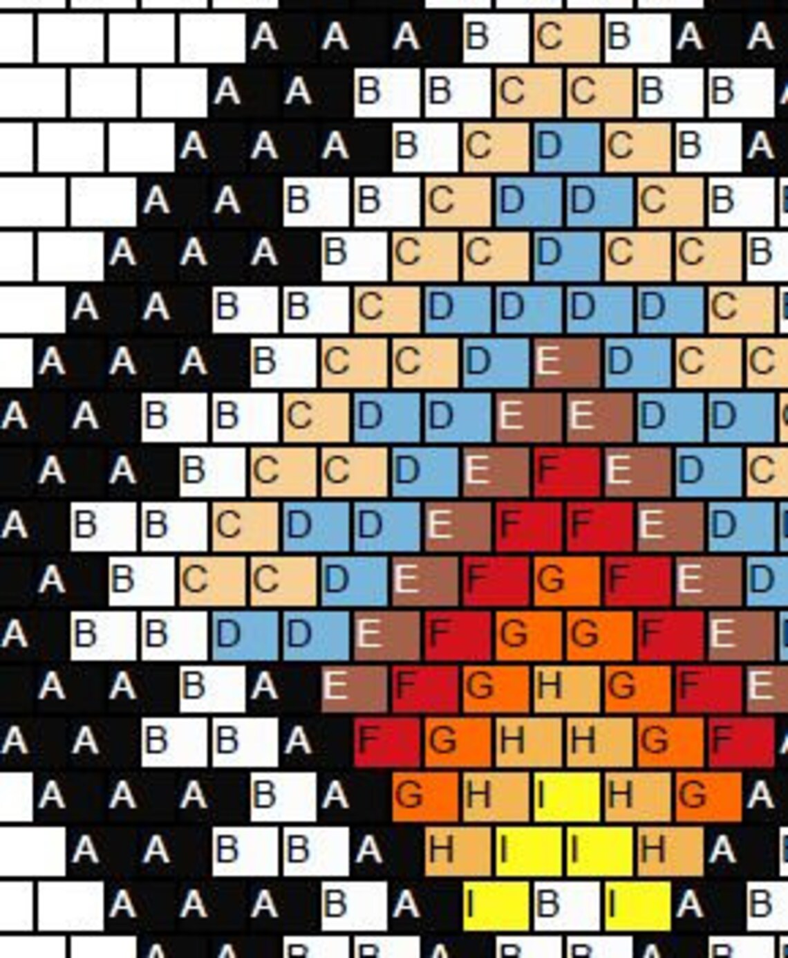 Beaded Earrings Pattern Beading Pattern Geometric Seed Bead | Etsy