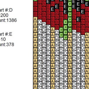Red Flowers Beaded Bracelet Patterns Even Peyote Beadwork Loom Beading ...