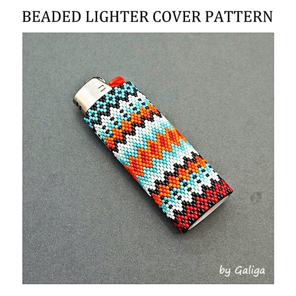 Beaded Lightercase Pattern - Etsy Canada