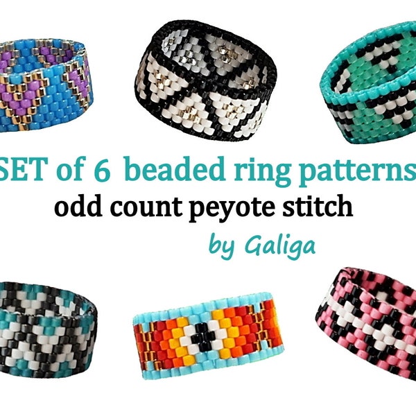 Seed Bead Ring - Etsy