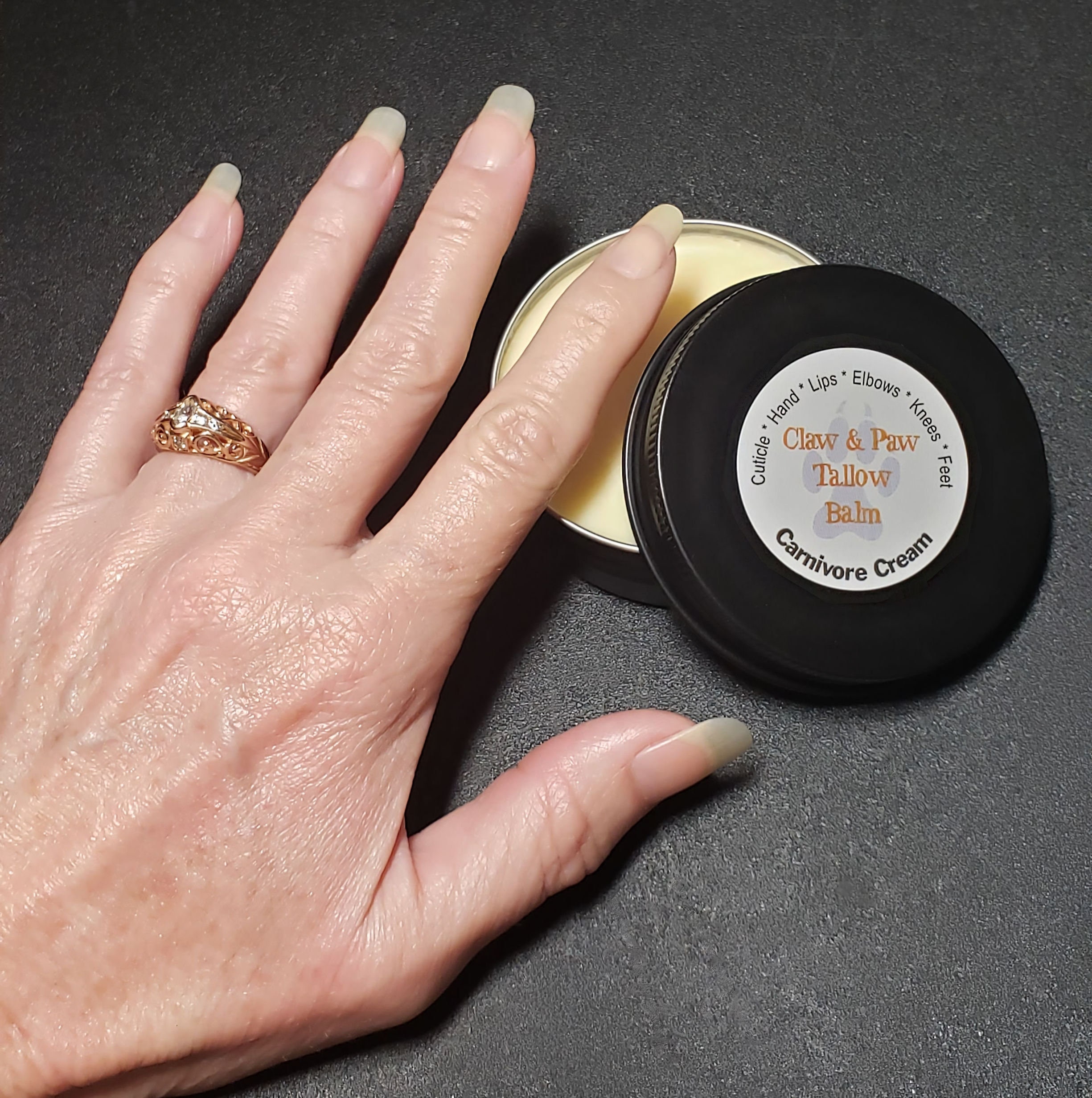 Beef Tallow Claw Balm, Cuticle, Hand and Lip Balm - Etsy