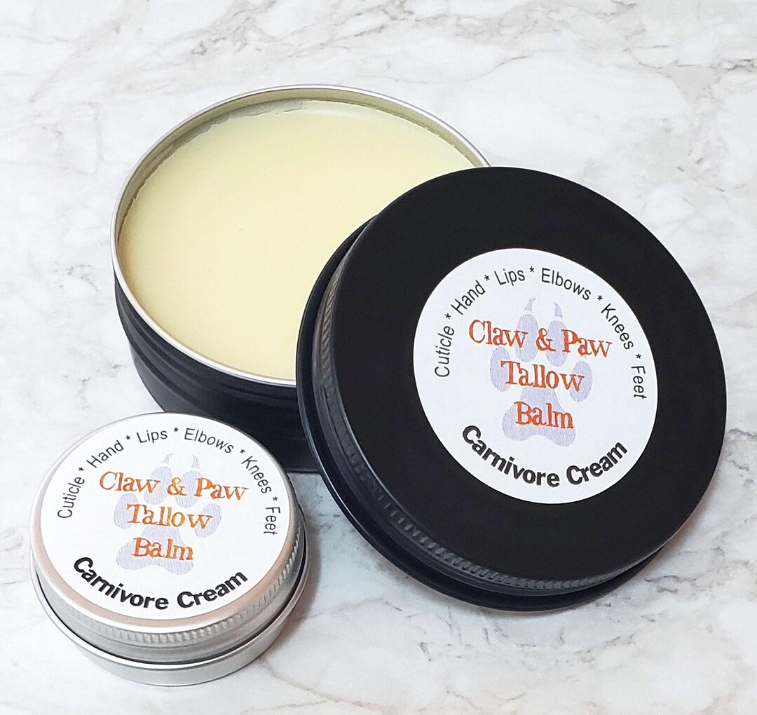 Tallow Balm, Cuticle, Hand, Lips, Feet, Elbows, Intense Moisturizing ...