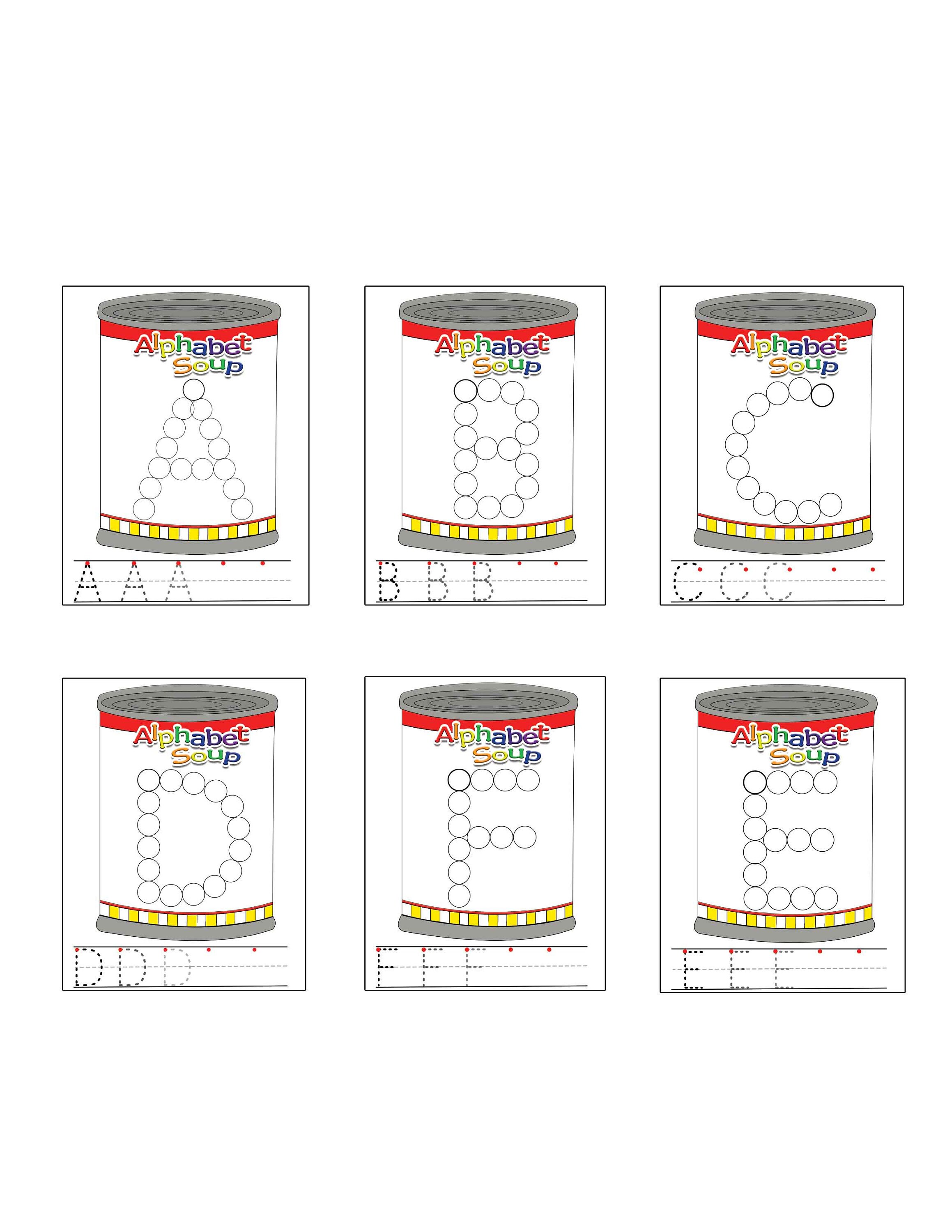 Alphabet Paint Dot, Writing, Preschool, Alphabet Soup, Tracing, Back to ...