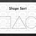 Shape Sort, Sorting Shapes, Shapes, Square, Triangle, Circle ...