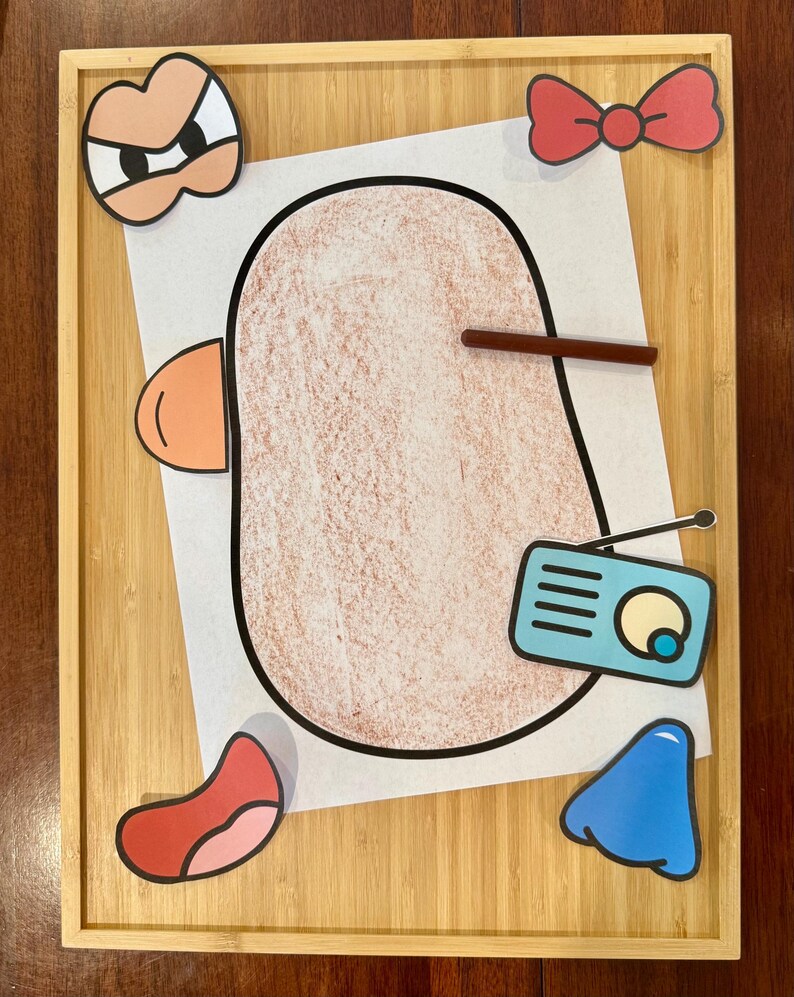 Mr. Potato Head 5 Senses Activity (PDF) - Etsy