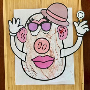 Mr. Potato Head 5 Senses Activity (PDF) - Etsy