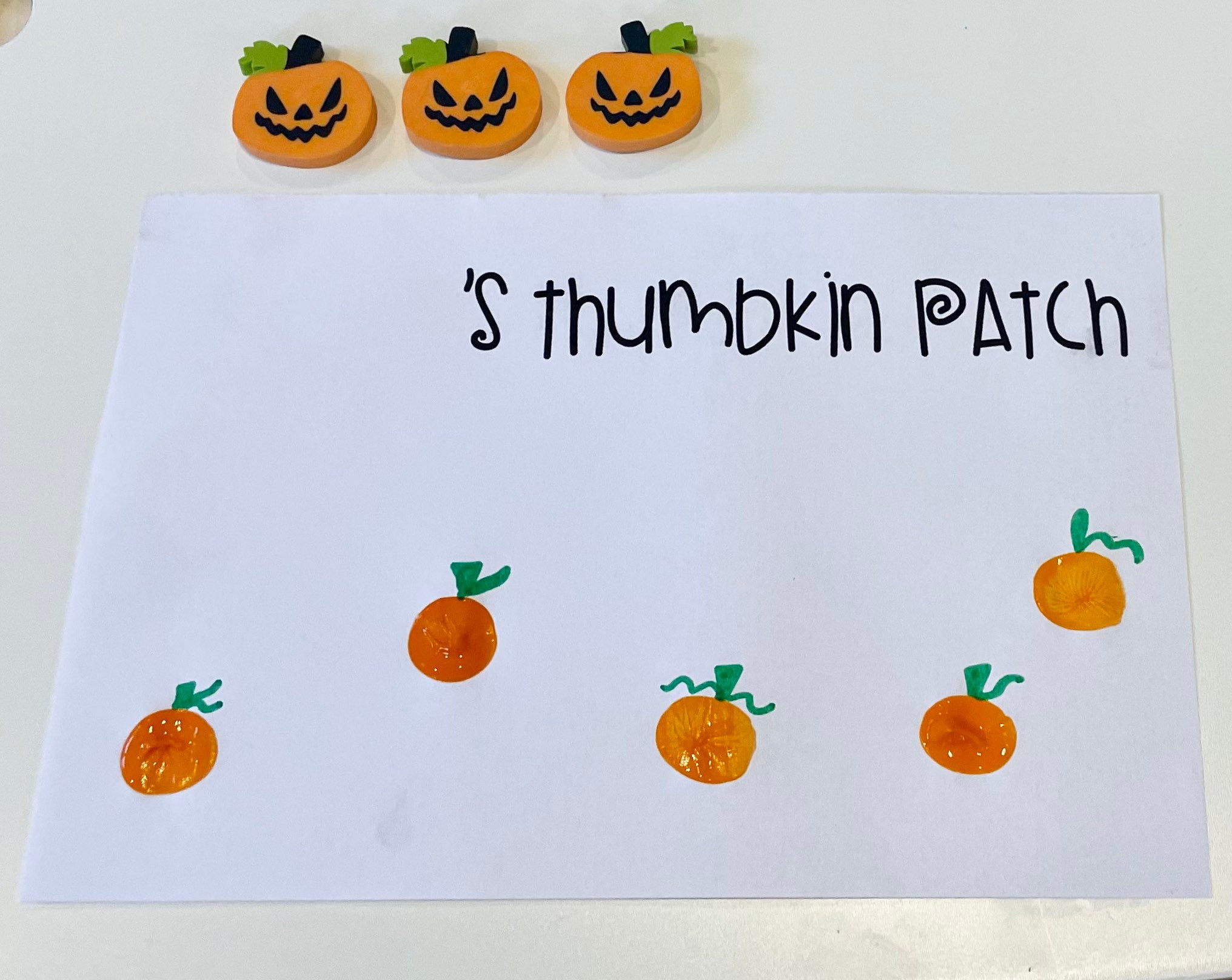 Thumbkin’ Patch, Halloween, Fall, Pumpkins - Etsy
