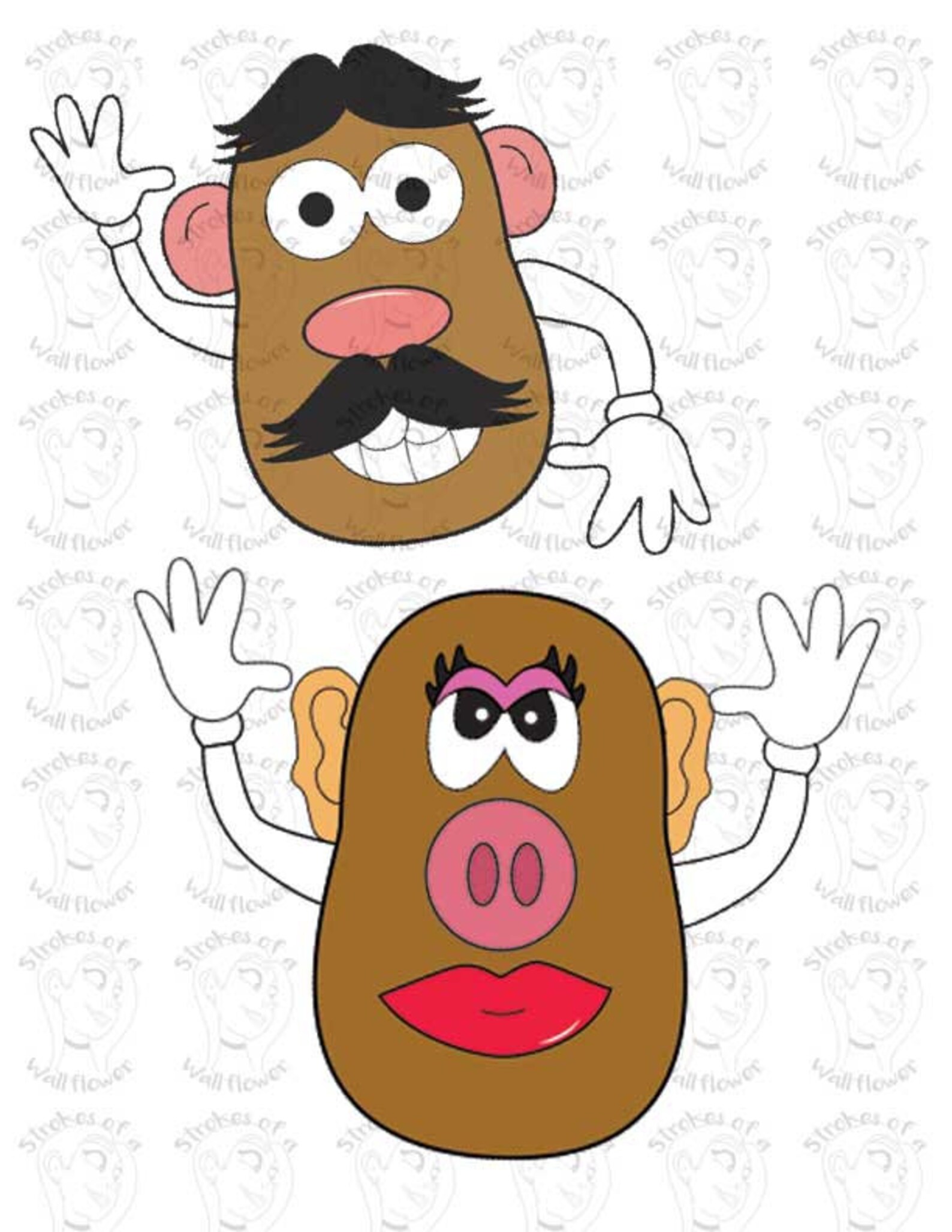 Mr. Potato Head, Mrs. Potato Head, 5 Senses, Senses, Back to School - Etsy