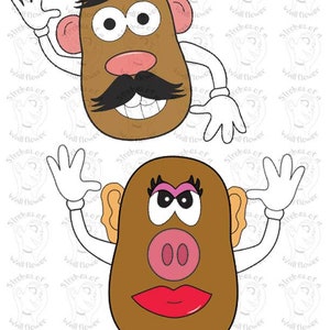 Mr. Potato Head, Mrs. Potato Head, 5 Senses, Senses, Back to School - Etsy