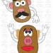 Mr. Potato Head, Mrs. Potato Head, 5 Senses, Senses, Back to School - Etsy