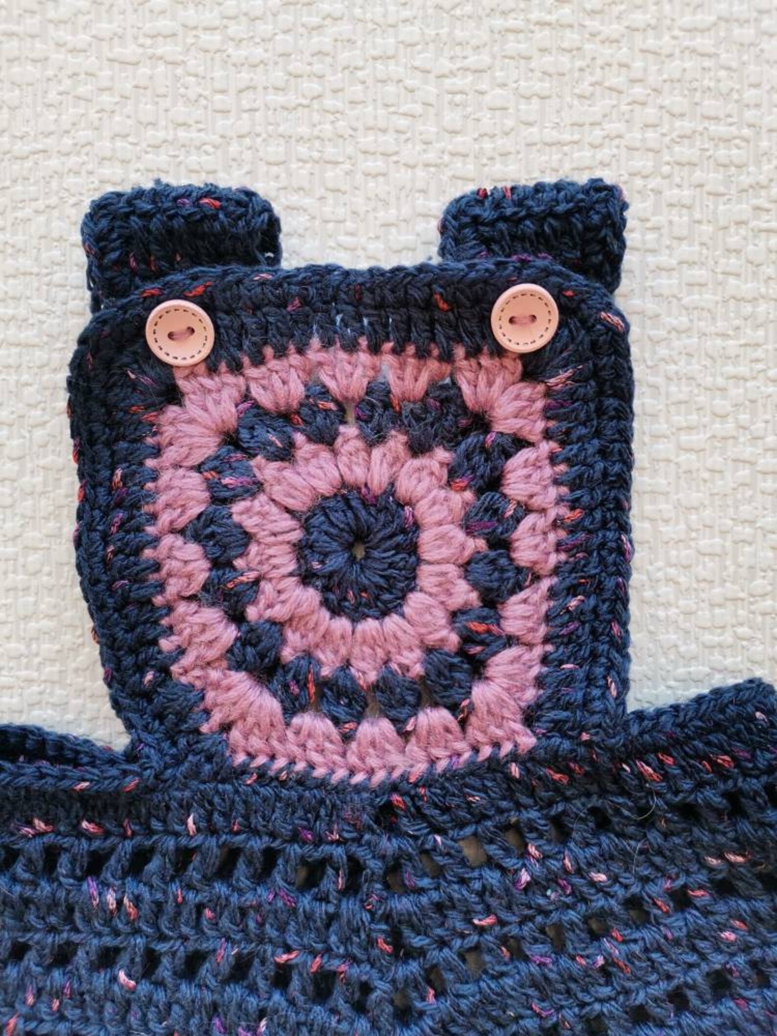 Blue pink wool shorts for baby girl Vintage crochet pants fot | Etsy