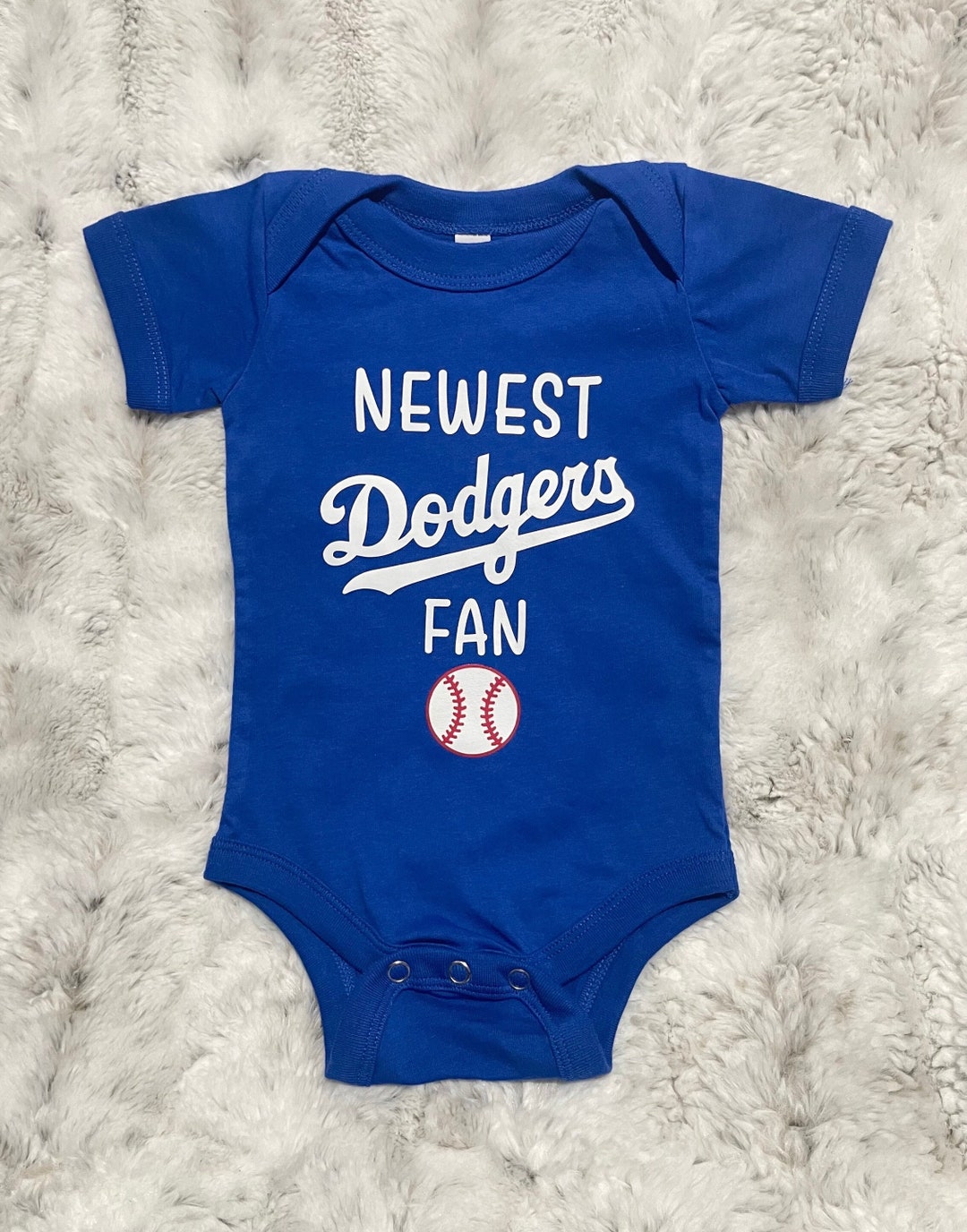 LA Onesie, Dodger Onesie, Girls Dodger Onesie, Boys Dodger Onesie ...