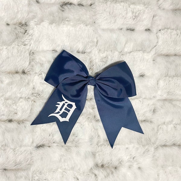 Detroit Tigers Bow - Etsy
