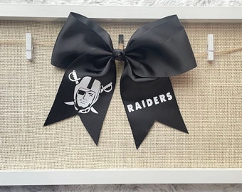 Raiders Hair Bow | Etsy