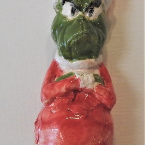 Gennero Rango's Handmade Christmas Ceramic Clay Pipes Grinch ...