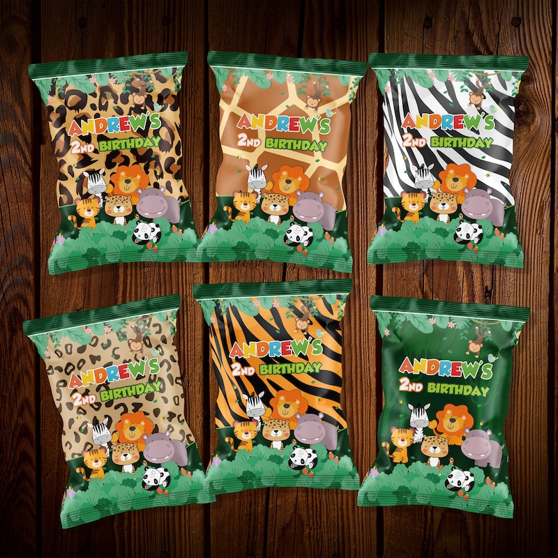 Jungle Theme Gift Bags - 60+ Gift Ideas for 2025