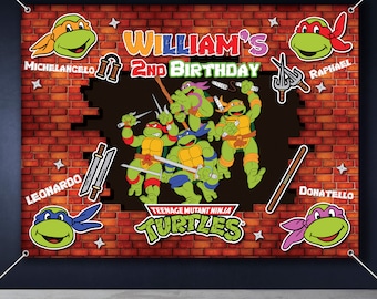 Ninja Turtle Theme Party | Etsy