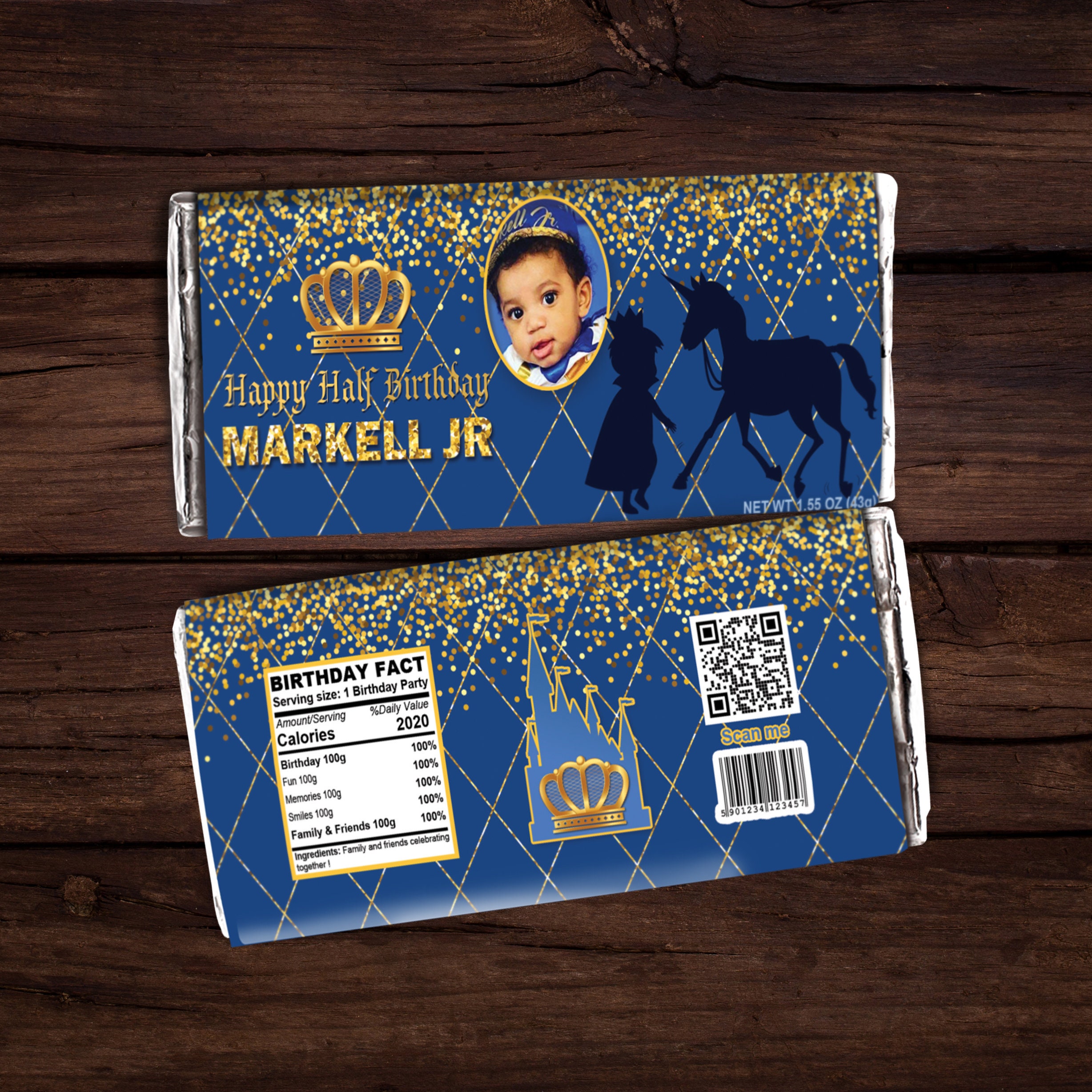 Royal Prince Birthday Favor Set Bundle Bottle Wrapper Caprisun | Etsy