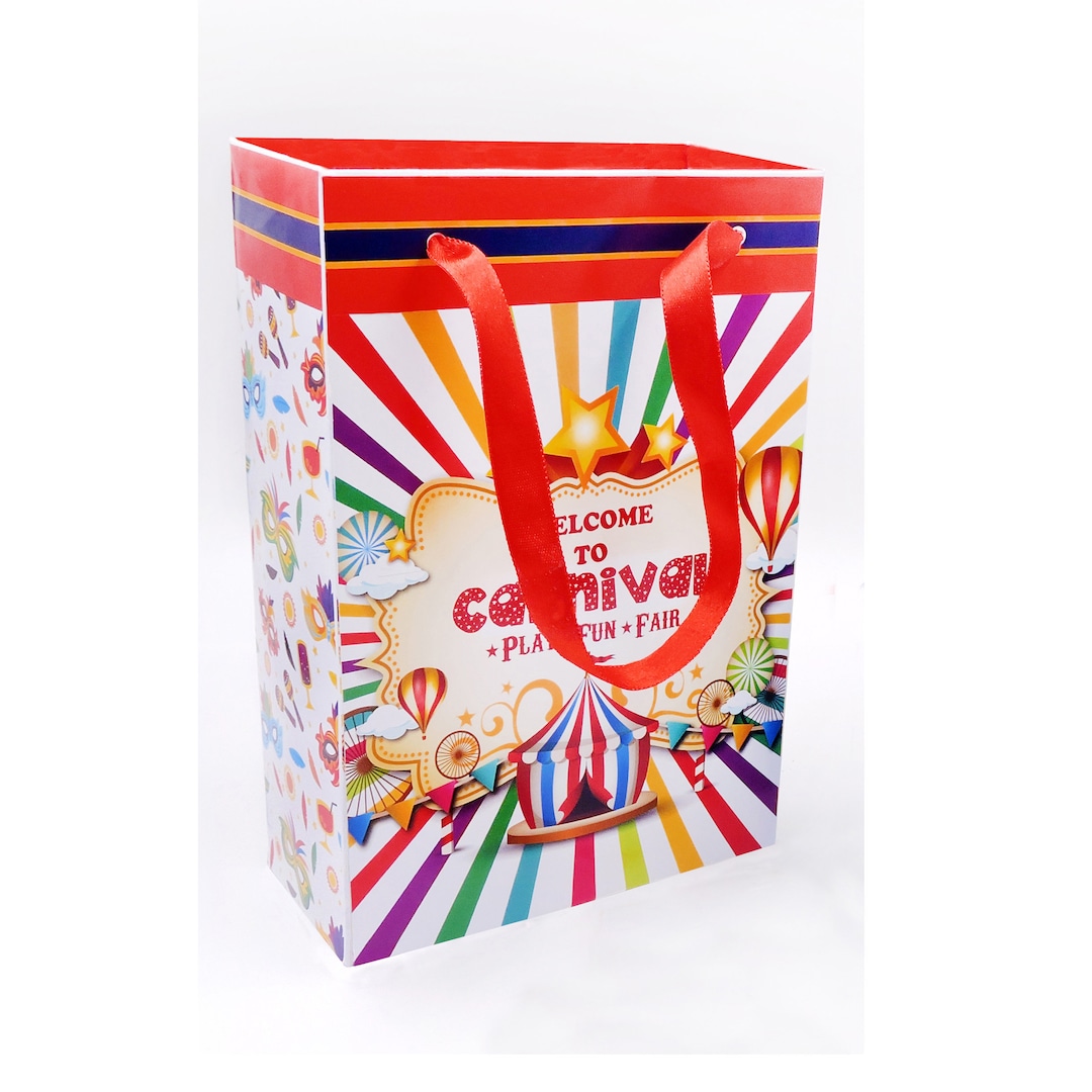 Carnival Favor Bags for Carnival Theme Party Gift Bags Birthday Treat ...